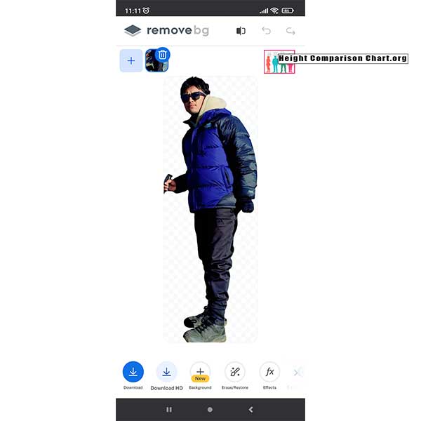Height Comparison Chart.org